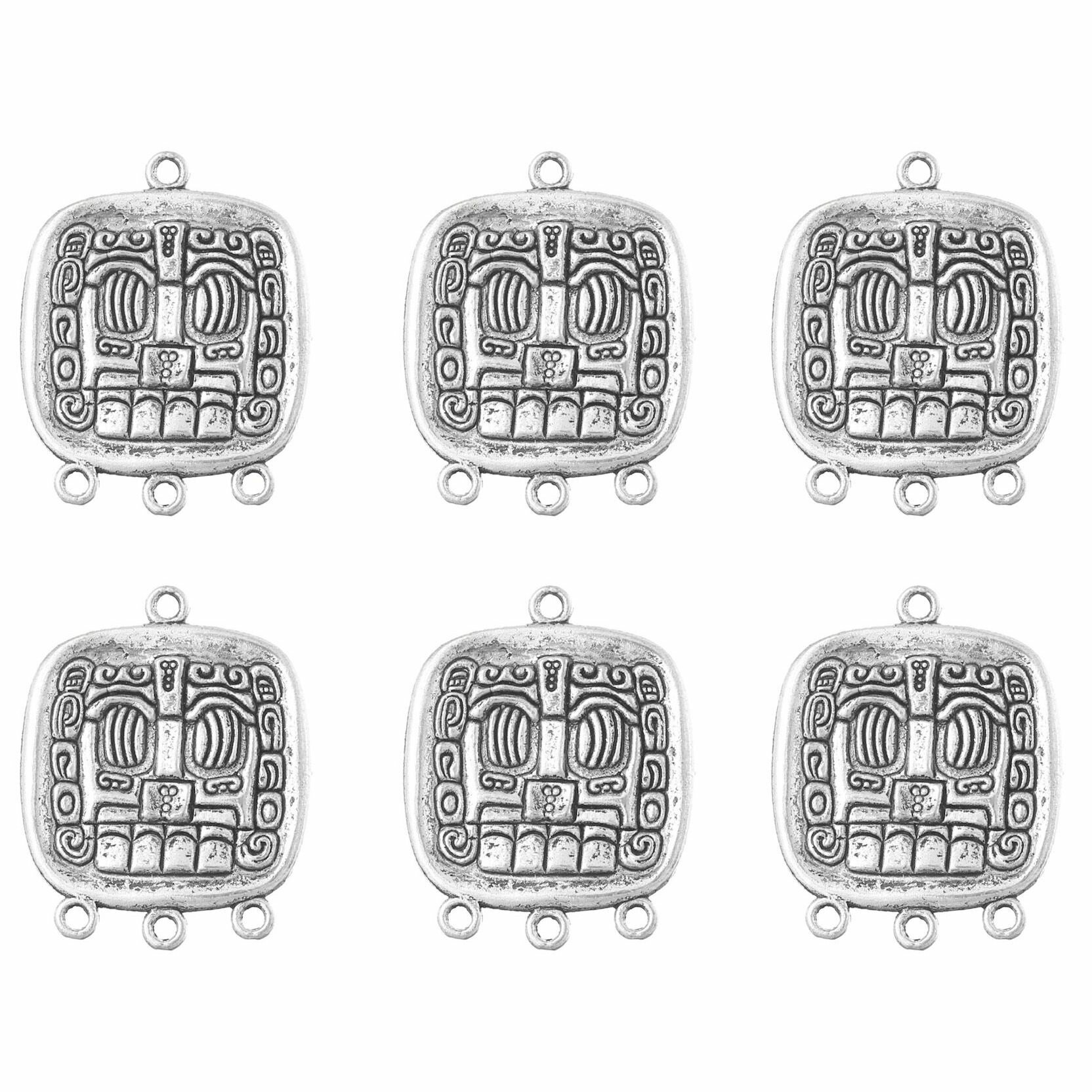 Коннектор на 3 нити "Майя" #8, 6 штук.