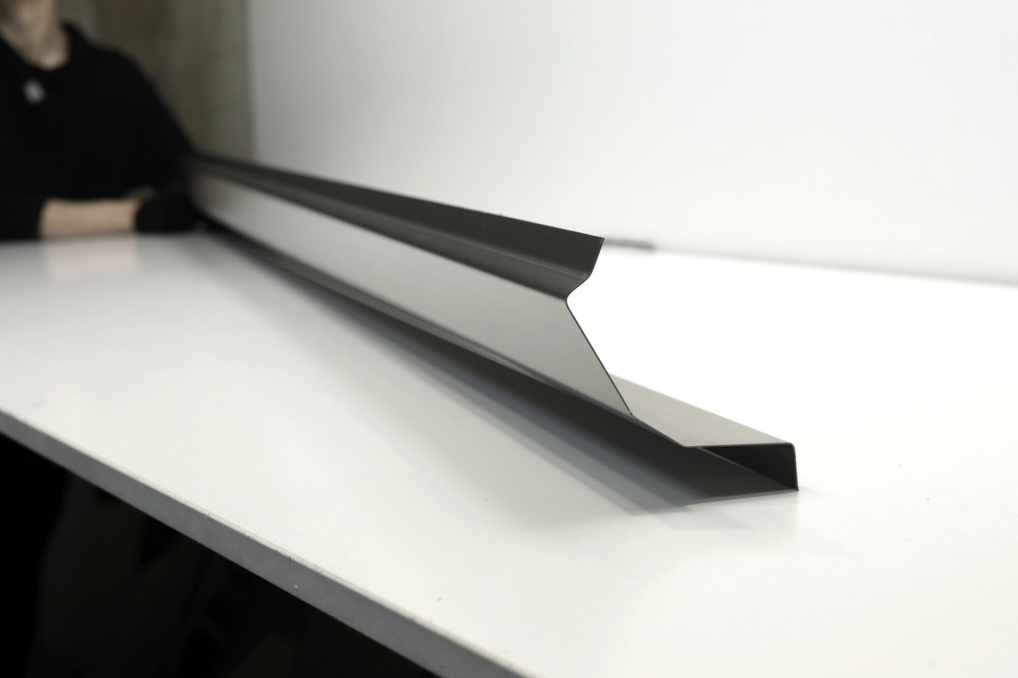 Порог ремонтный правый + усилитель для Mitsubishi Lancer (CX, CY) 10 поколение 2007- С. Д. тип кузова седан (митсубиши / митсубиси лансер 10), холоднокатаная сталь 1 мм