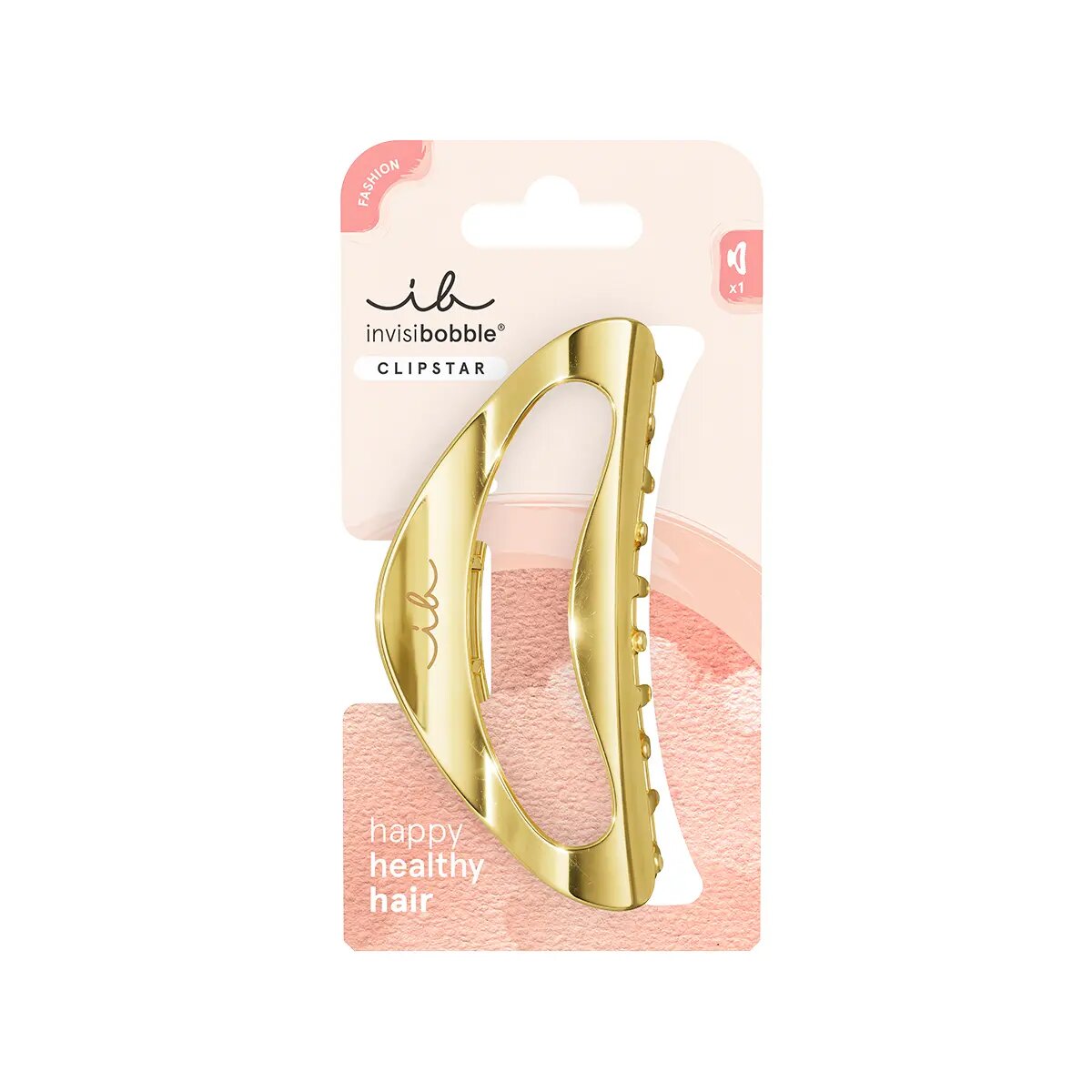 Invisibobble Clipstar Заколка-крабик invisibobble CLIPSTAR Gold Luxe