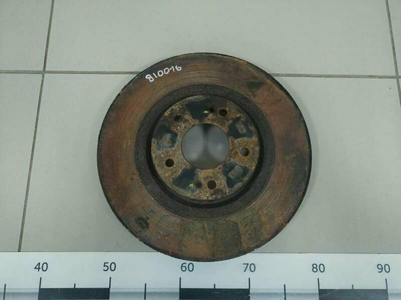 Диск тормозной передний Kia Sorento XM 2009 кат.номер: 517122P700