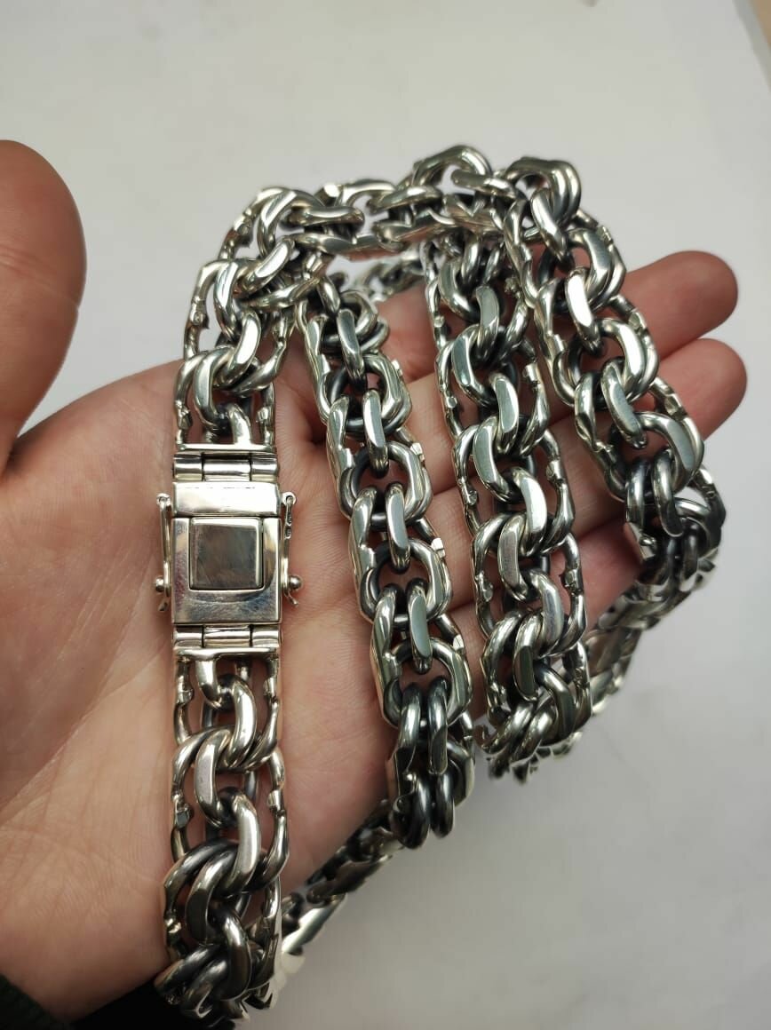 Цепь серебро, 925 проба