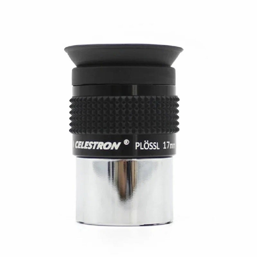 Окуляр Celestron "PL" 17mm, чёрный, для телескопа посадочный диаметр 1,25