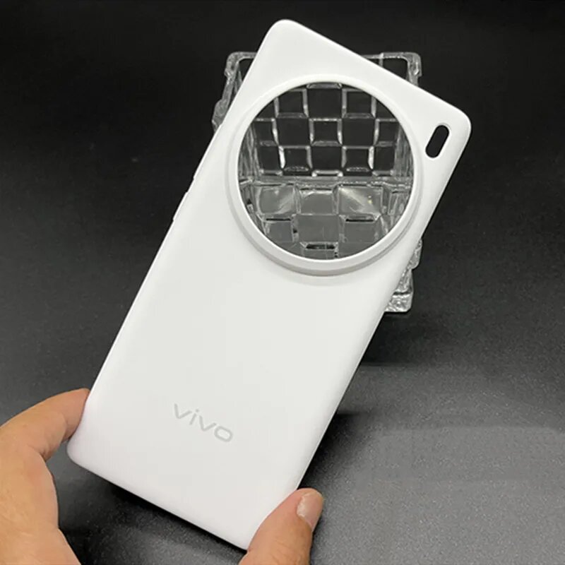 Чехол для Vivo X100 Ultra, белый, противоударный
