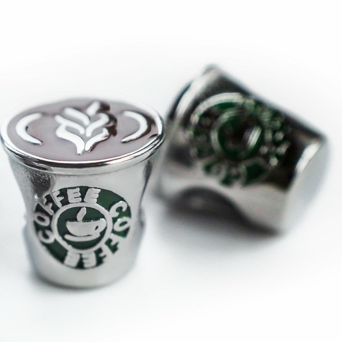 Евробусины 1 шт./ Металлические бусины с большим отверстием, нержавеющая сталь 304 Stainless Steel, 11.5x10.5 мм