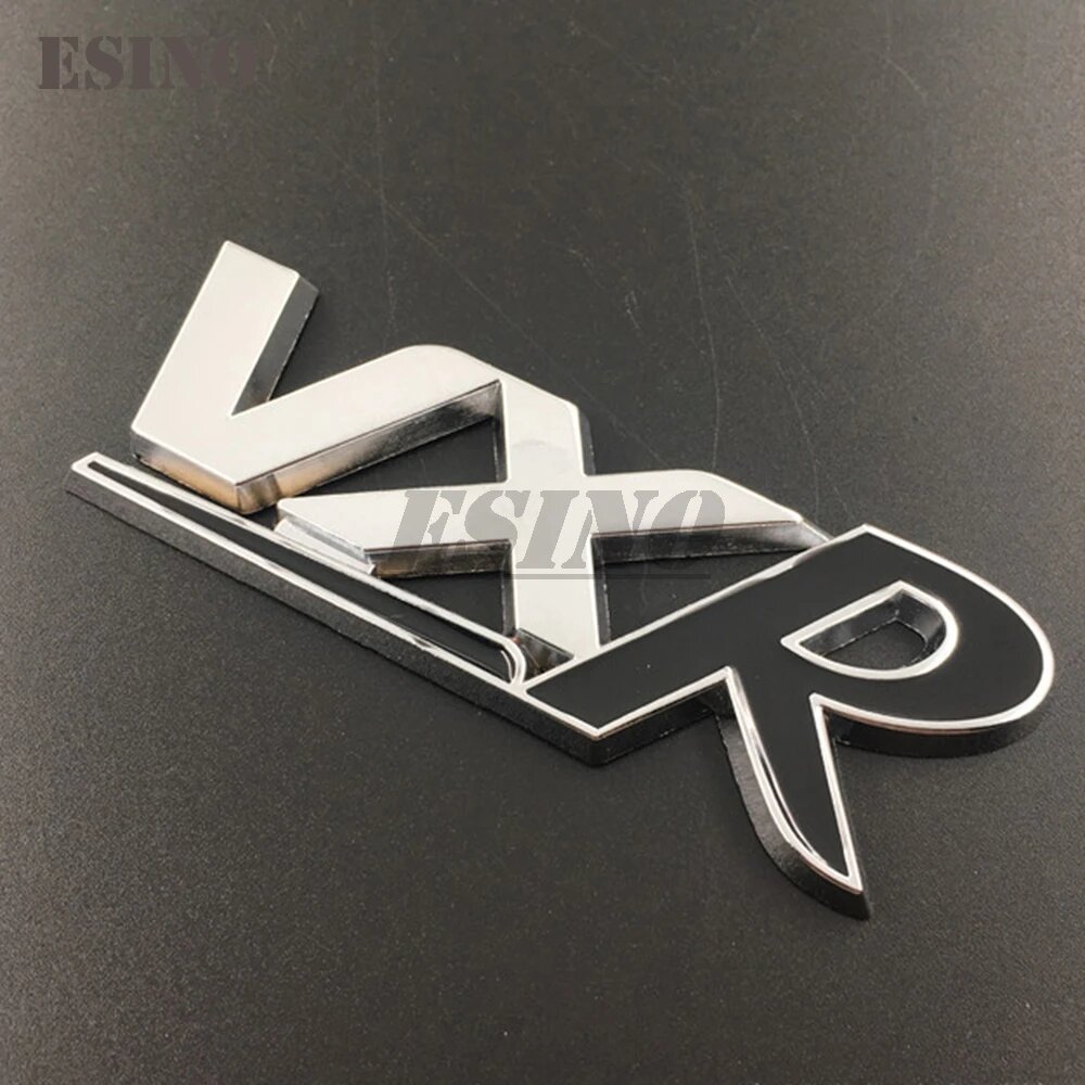 3D VXR гоночный автомобиль багажник из цинкового сплава эмблема заднего корпуса Аксессуары для задней двери клейкий стильный значок для Vauxhall VXR Style 1