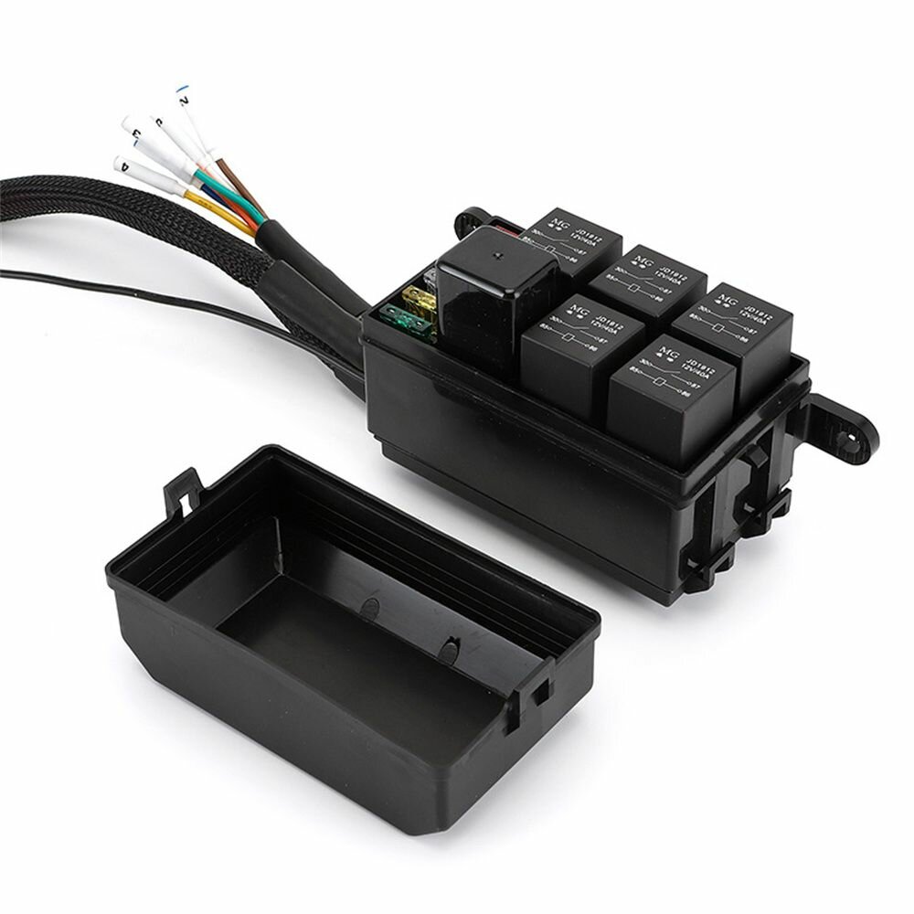 Блок управления реле для автомобильных, вездеходных, лодочных и морских 6-канальных переключателей 12 в