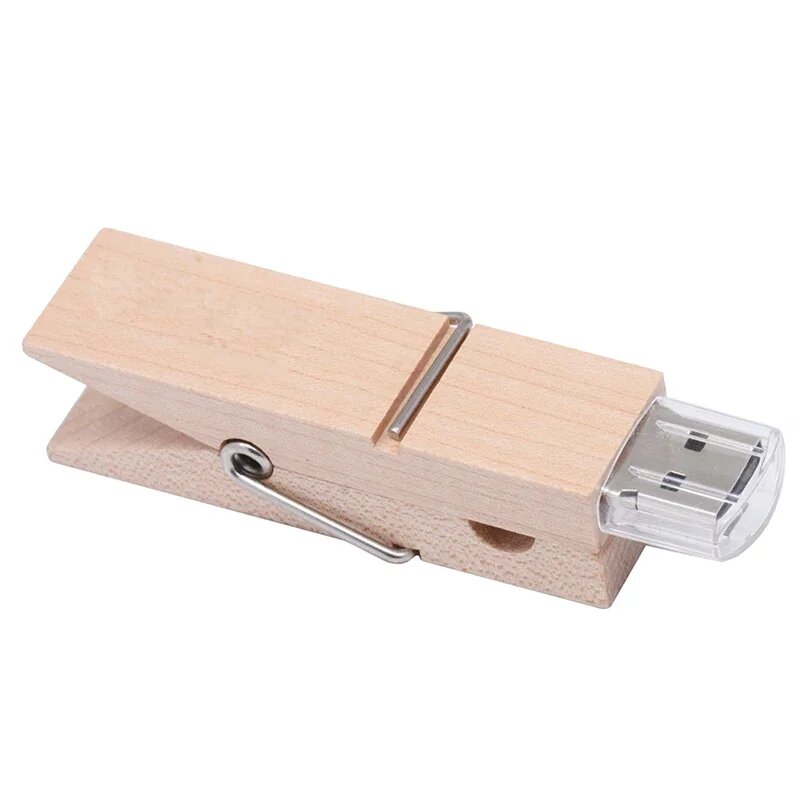 JASTER USB-флешки деревянные 128/64/32/16/8/4 ГБ 128GB