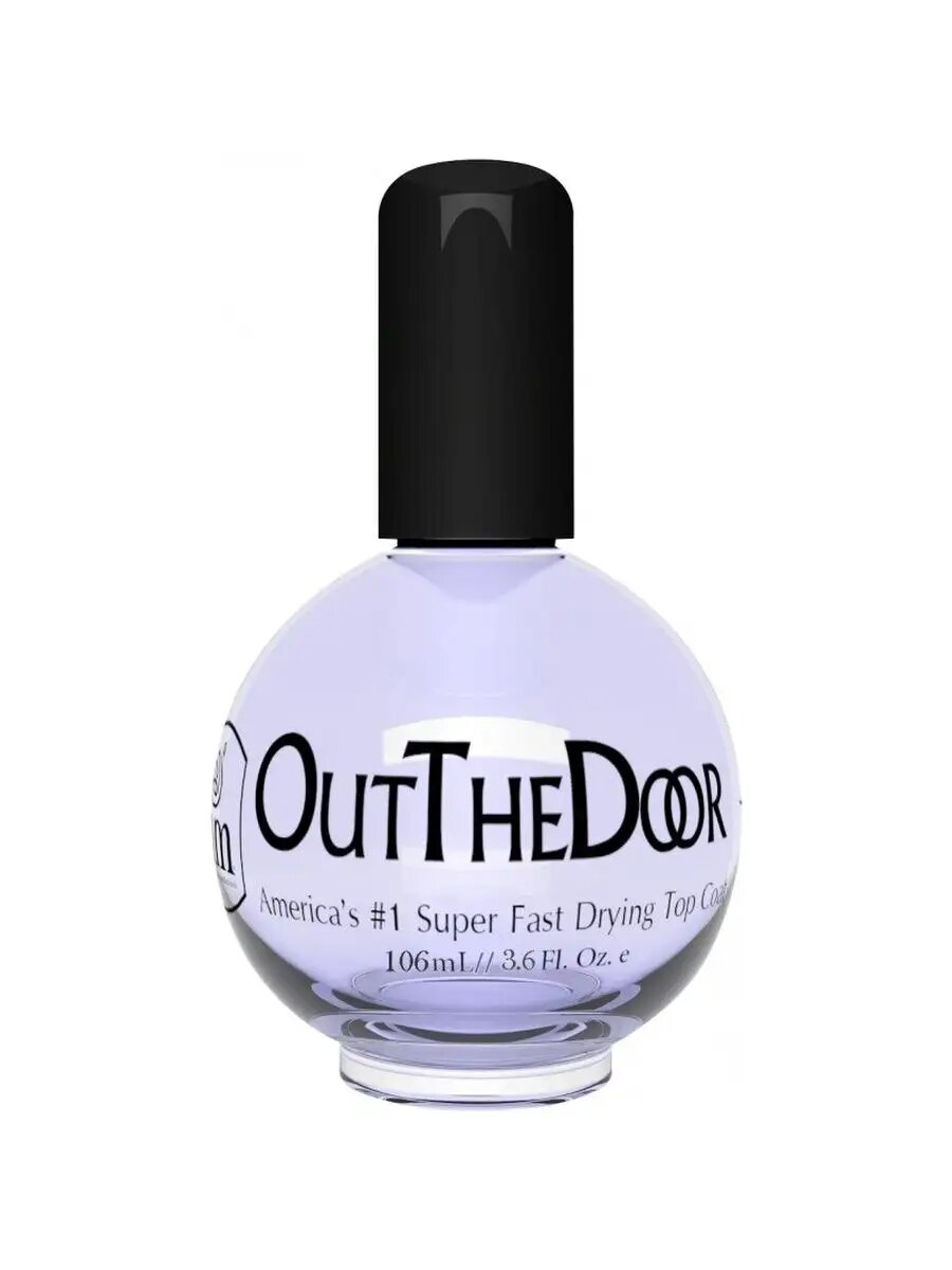 Закрепитель лака INM Out the Door, профессиональное верхнее покрытие сушка, 106 мл