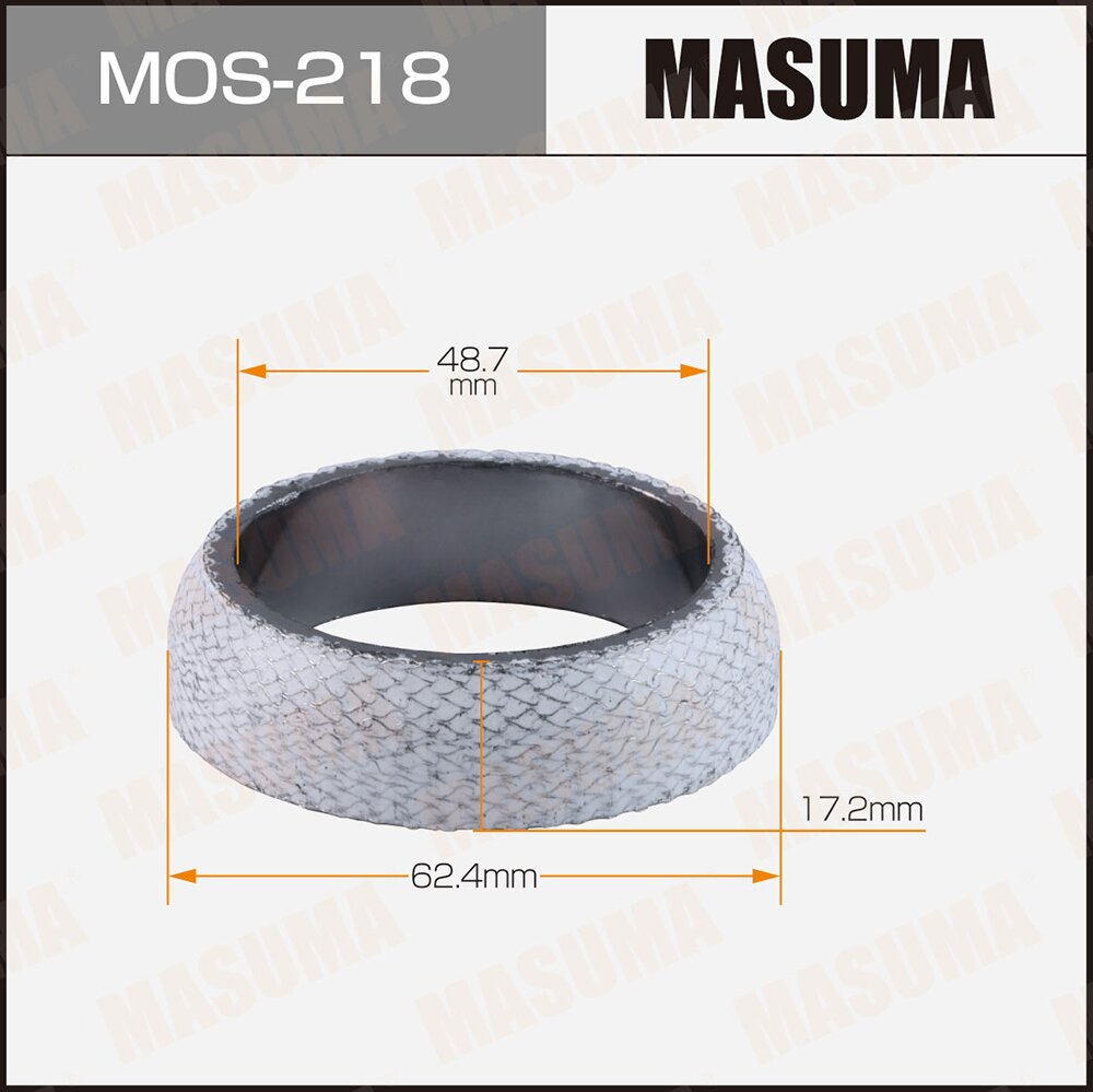 Кольцо глушителя 48.7 x 62.4 Masuma MOS-218