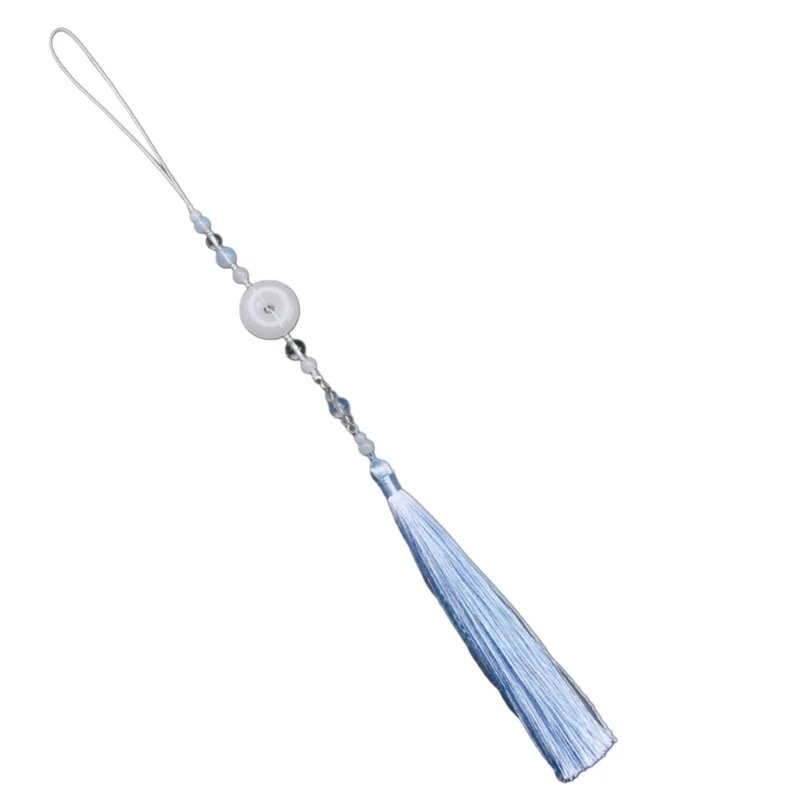 Китайский нефритовый кулон JAVRICK blue