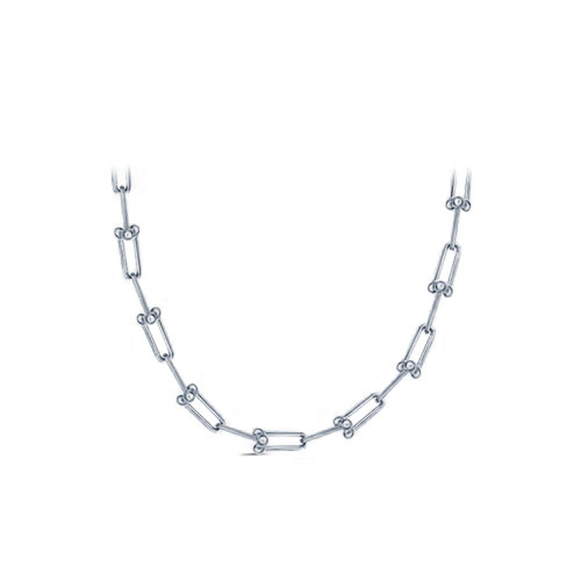 Колье, серебро, 925 проба, родирование, фианит