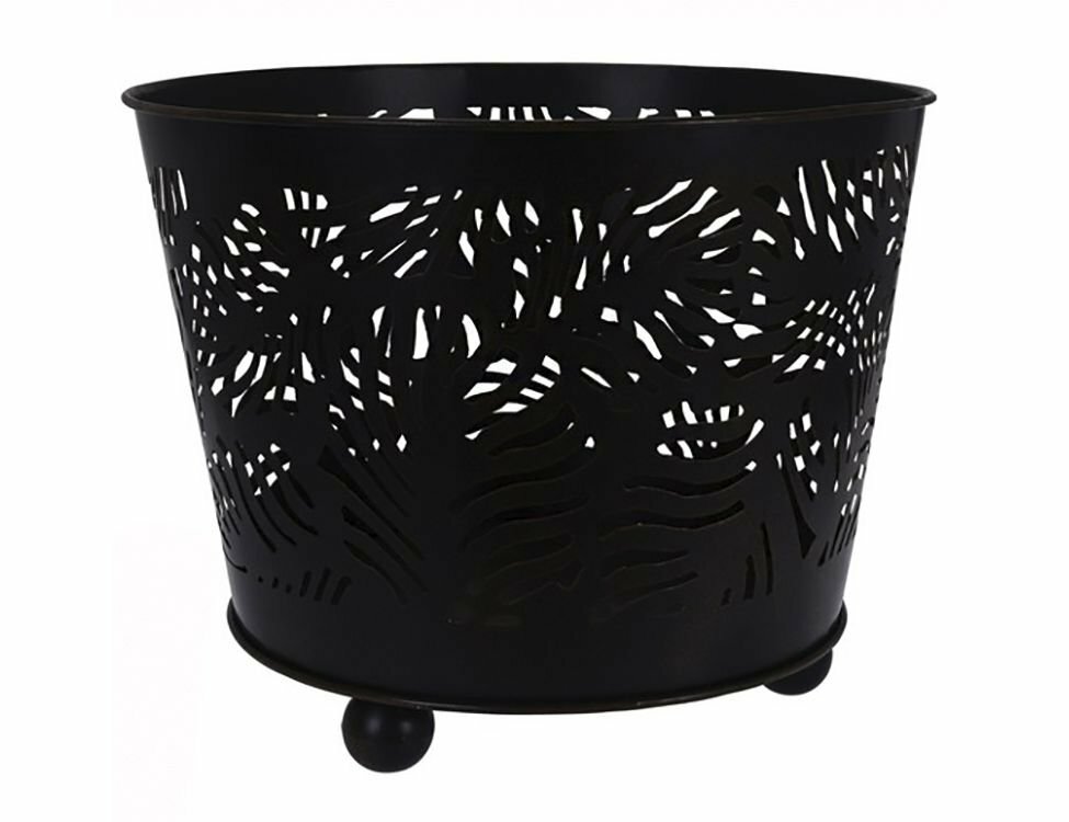 Чаша для костра, металл, чёрный, 45х35.5 см, уличная