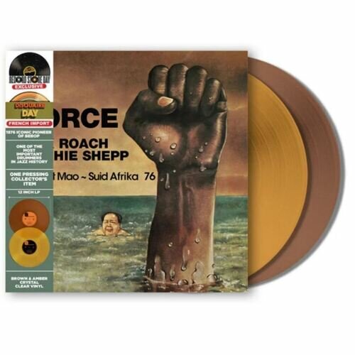 Виниловая пластинка Max Roach, Archie Shepp – Force - Sweet Mao - Suid Afrika 76 (Brown+Amber) 2LP