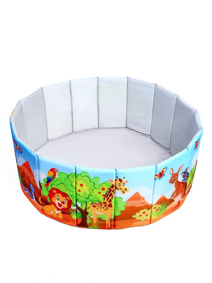 Сухой бассейн «Сафари», складной, без шариков
