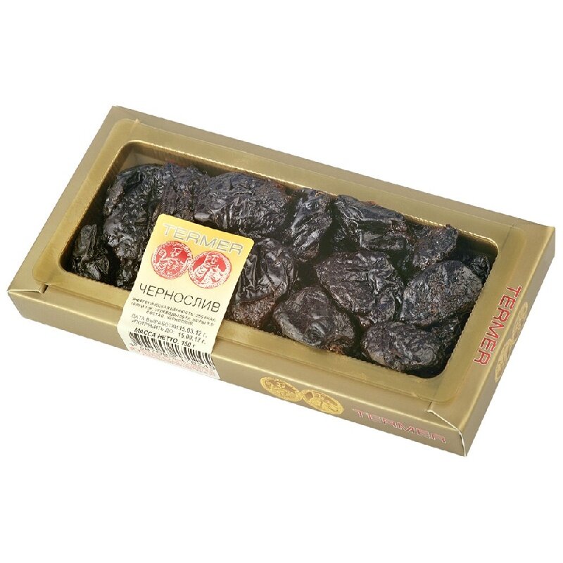 Чернослив TERMER без косточек /картон/ 150г