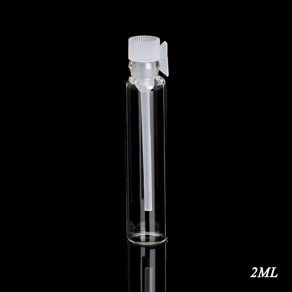 Флакон из стеклянной трубки для розлива духов 1-B002M 2 мл прозрачный