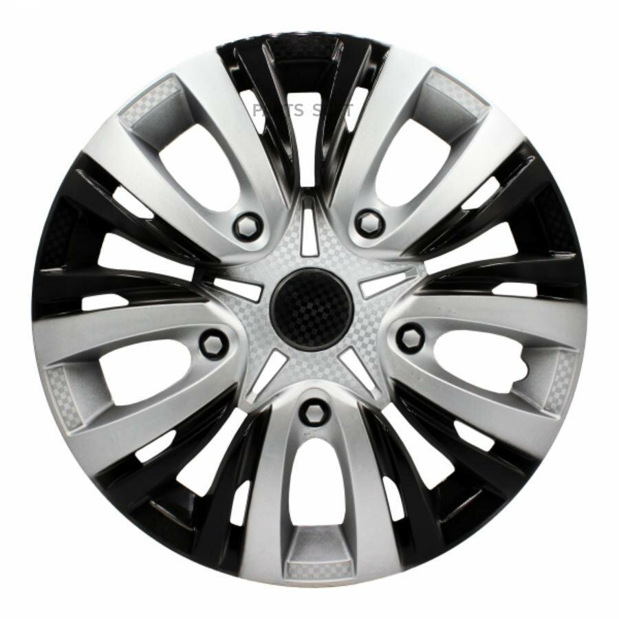 RM11410 REDMARK Колпак колеса R14 Лион микс черный (пруж) кт 2 шт. REDMARK