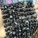 Бусины из камня SYSRXLR Черный, 8mm about 18 PCs, Black striped agate