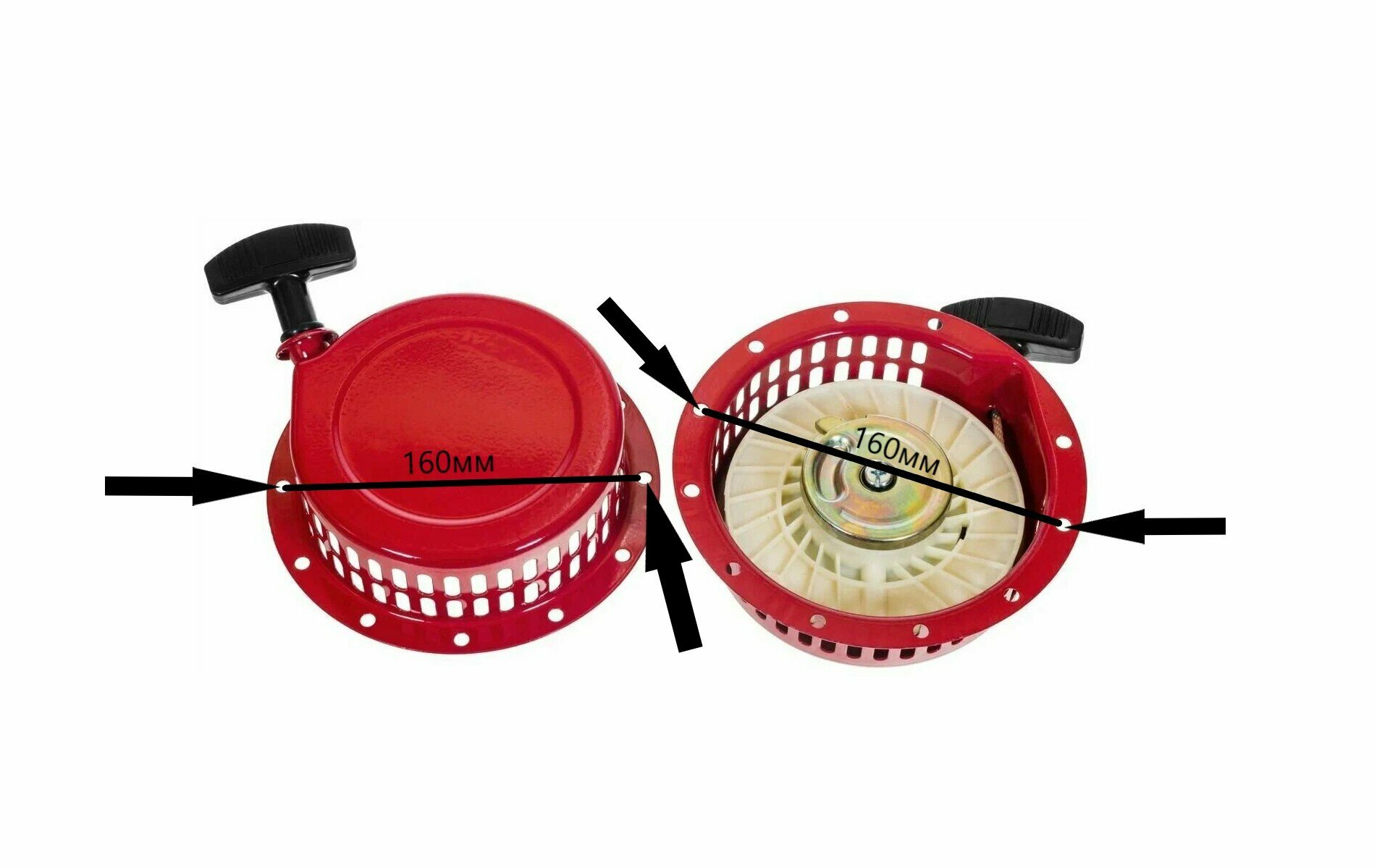 Стартер для двигателей мотоблоков, мотопомп и др. HONDA G150/G200