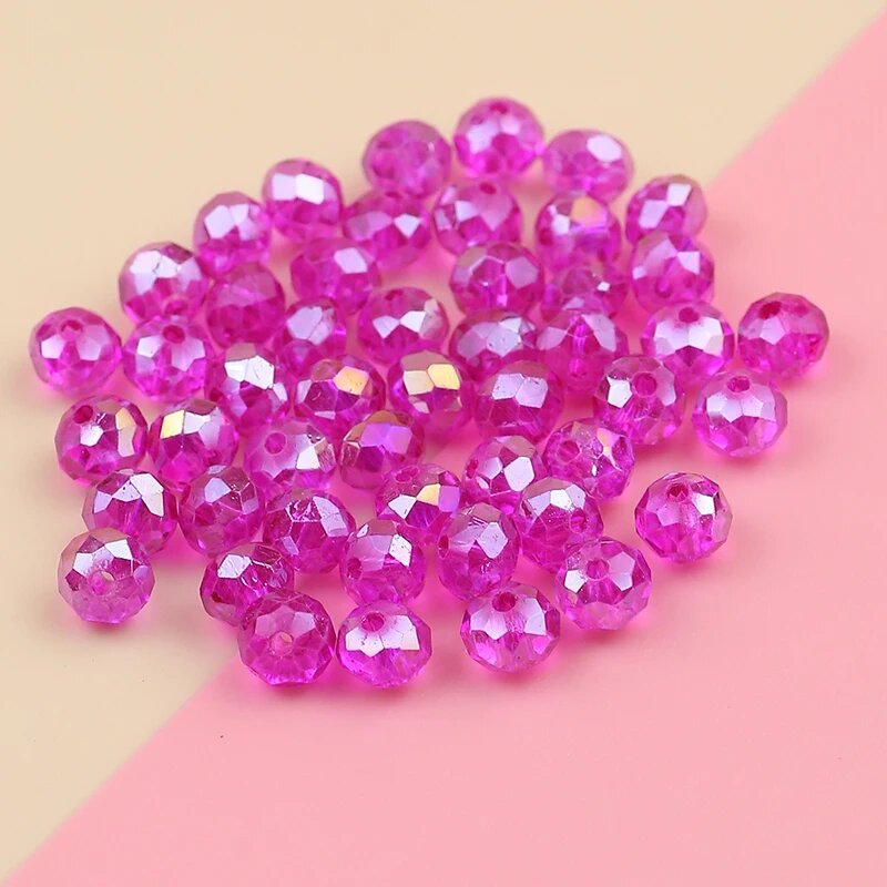 Хрустальные бусины YHBZRET 2/3/4/6/8 мм Фиолетовый, 3mm.200pcs, Rose