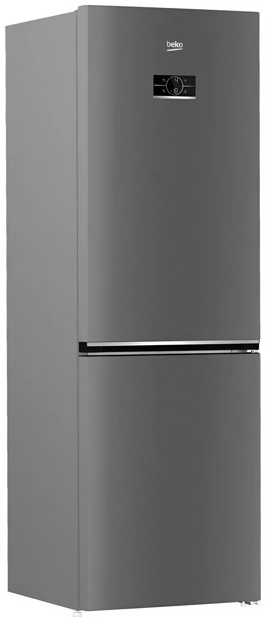 Холодильник Beko B3RCNK362HX двухкамерный, цвет черный, объем 368 л.