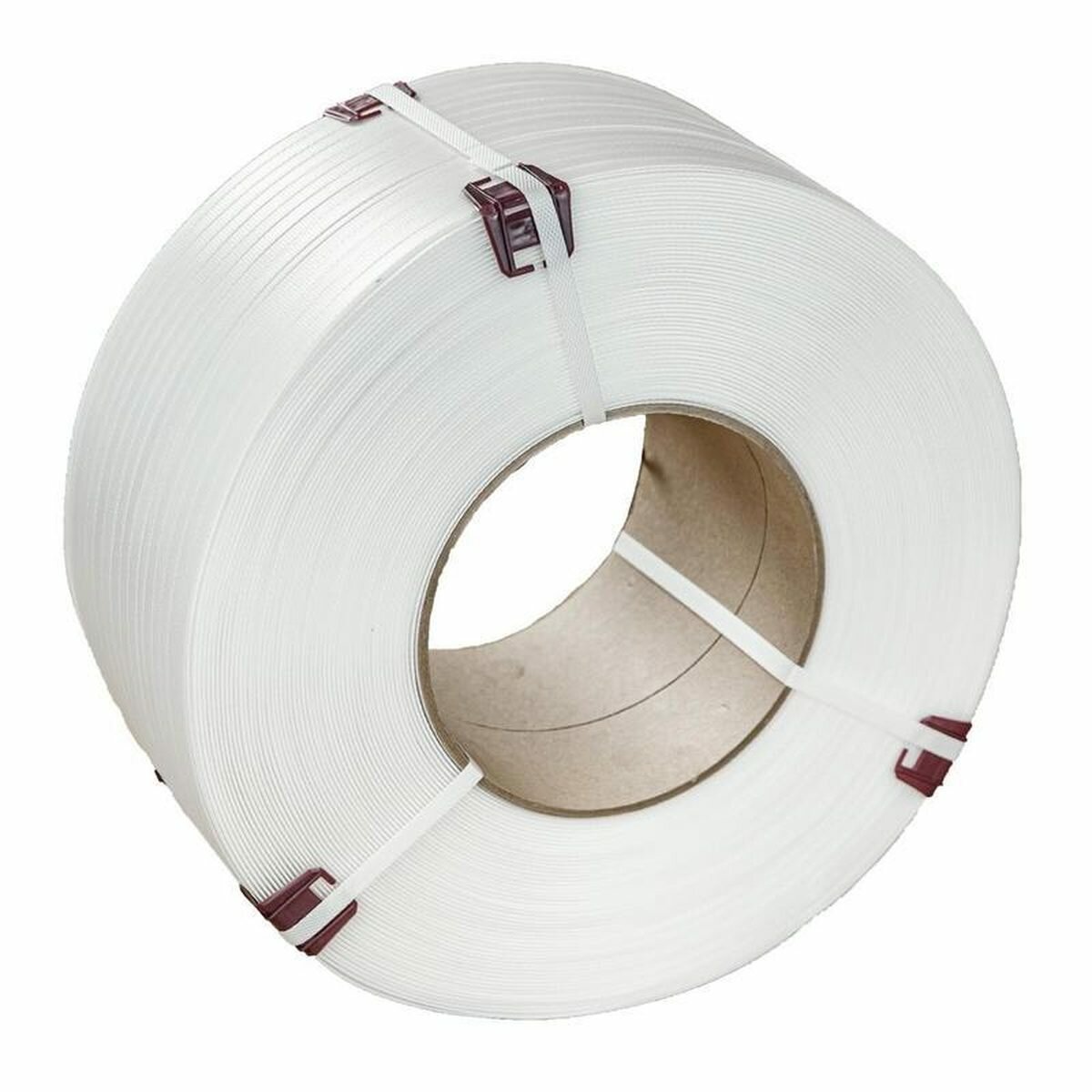 Стреппинг-лента полипропиленовая белая, 15мм х 1мм, длина 1200м (1918463)