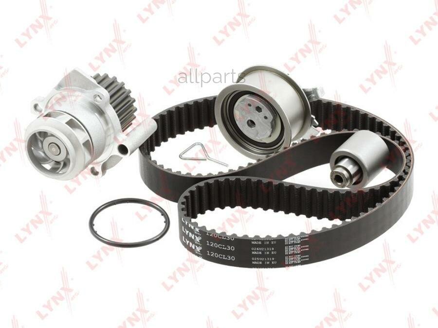 LYNXAUTO PW1094 Комплект ремня ГРМ с водяным насосом (усиленный ремень)