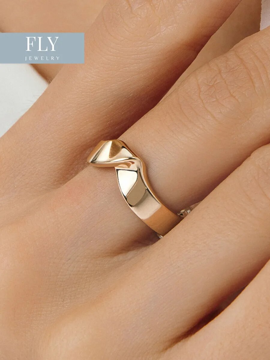 Кольцо широкое, серебро, 925 проба