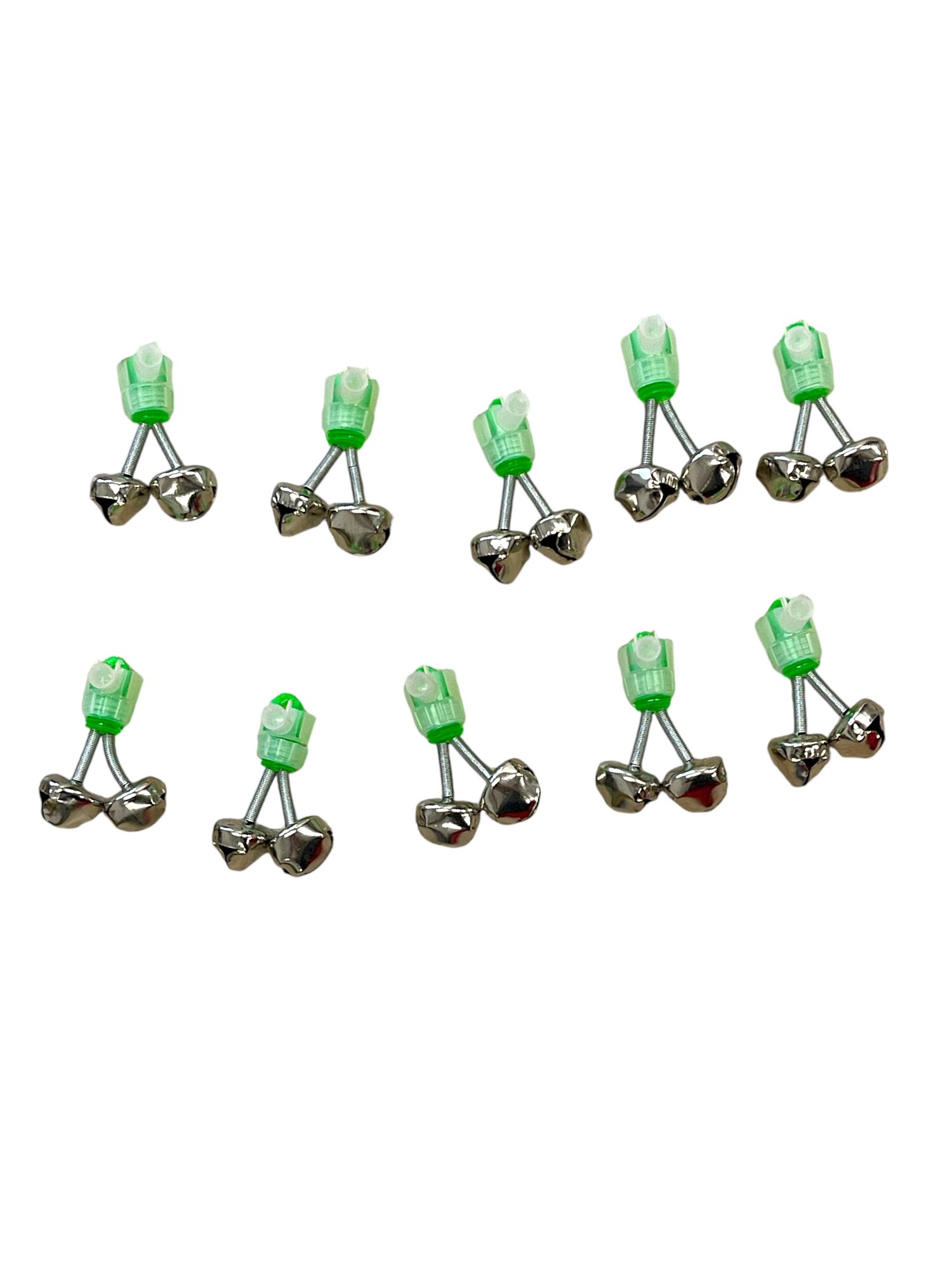 Колокольчик сигнальный под неоновую насадку 10 штук в наборе