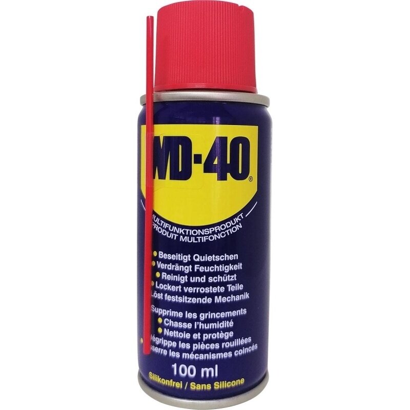 Смазка WD-40 универсальная, классическая, 100 мл (49001)