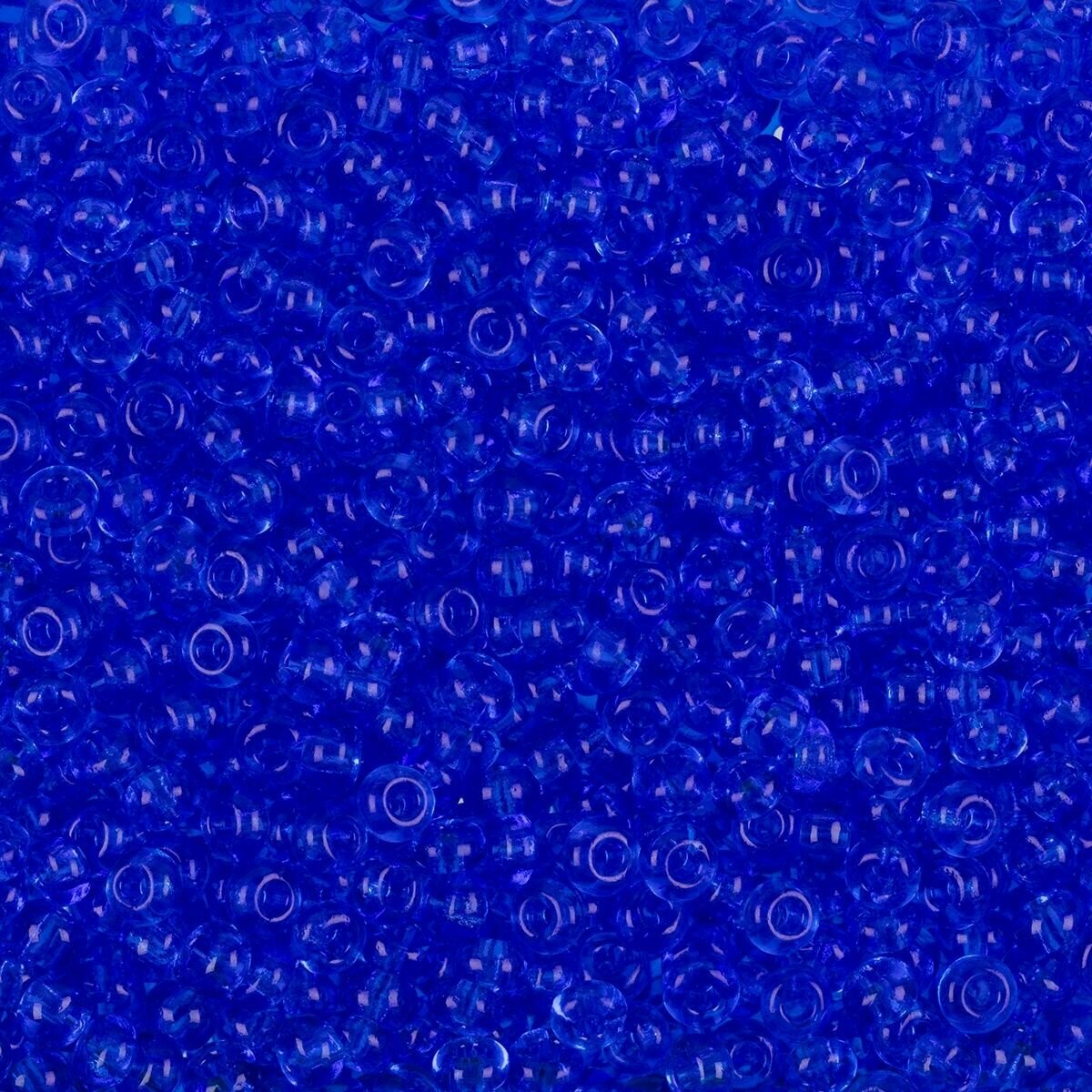 Бисер PRECIOSA Круглый, 07/0, 30050, цвет Светло-васильковый, 3,4 мм, 50 г, Чехия (311-19001)