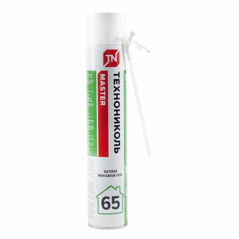 Монтажная пена технониколь "Master 65", всесезонная, 800 мл (239459)