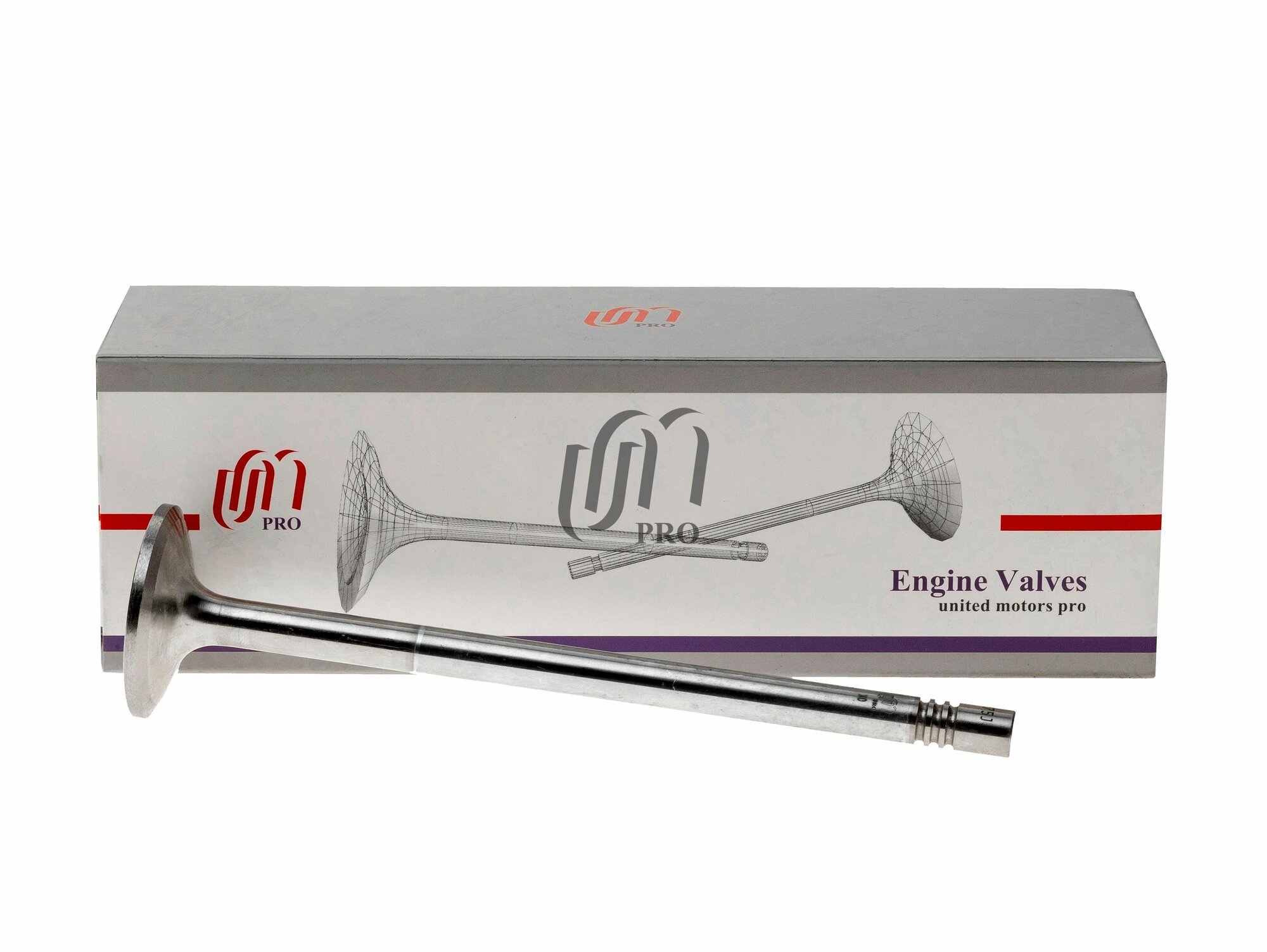 Клапан впускной MAN D2066/D2676 9x40x160.4 три канавки под сухарь (51.04101.0574) UMpro