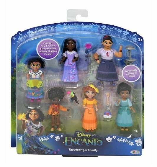 Эксклюзивный Набор фигурок семья Мадригалов из мультфильма Энканто Encanto