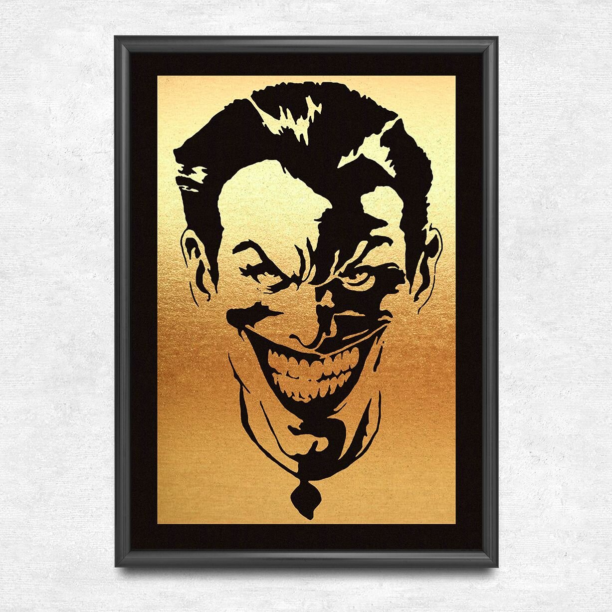 Постер Джокер / Плакат Joker DC Comics по фильму, сериалу, игре