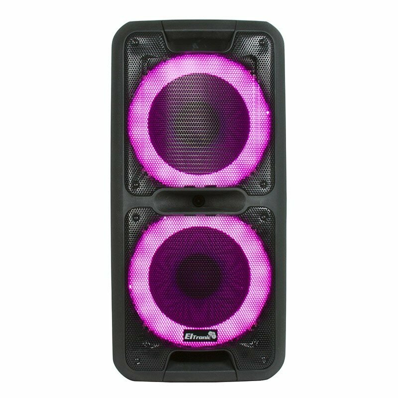 Портативная акустика ELTRONIC 20-14 Dance Box (Микрофон беспроводной 2 шт, пульт)