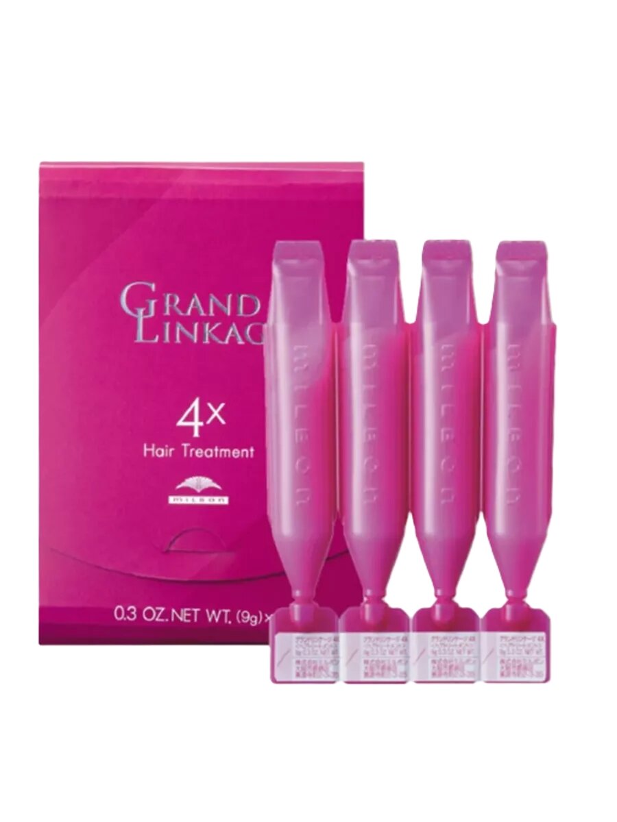 Milbon Grand Linkage 4x Hair Treatment 9g x 4