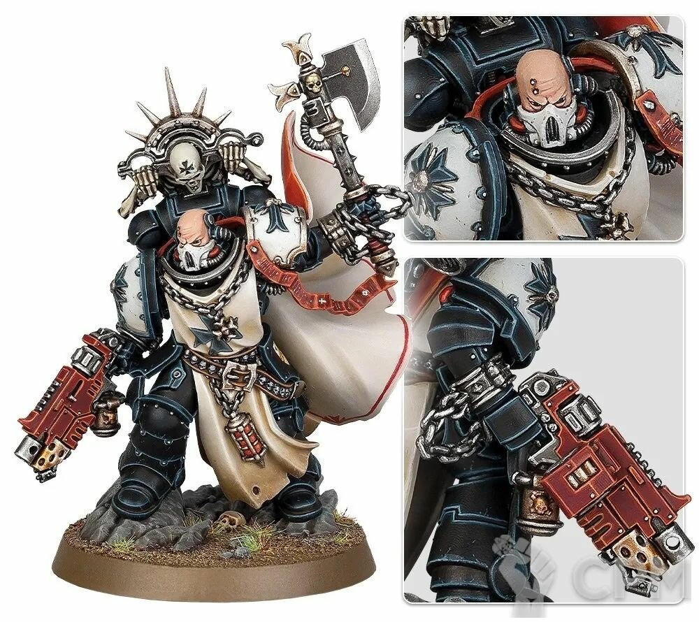 Миниатюра Warhammer 40000 - Маршал, Черные Храмовники