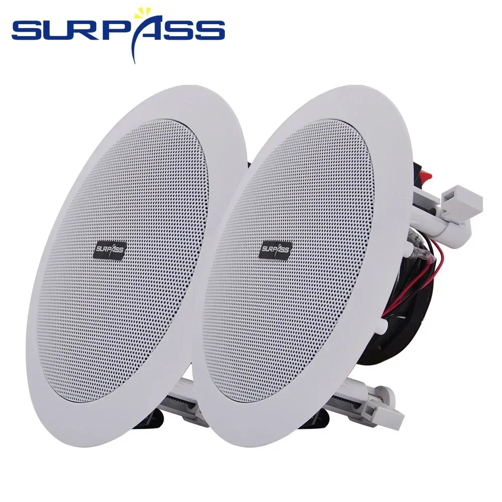 5-дюймовый 20 Вт коаксиальный потолочный динамик PA система домашний пассивный потолочный громкоговоритель HiFi фон музыкальные колонки ванная комната кухня