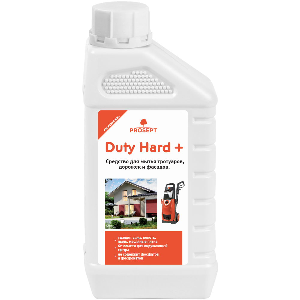 Средство Моющее для Фасадов Prosept Duty Hard + 1л 278-1 / Просепт.