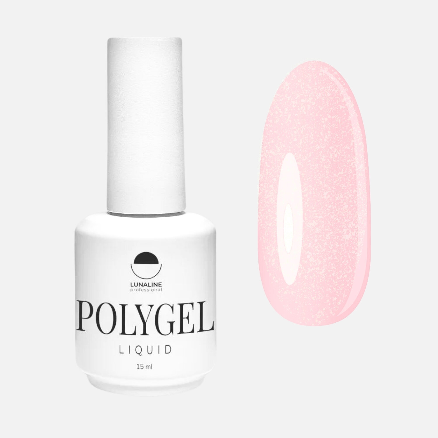 Жидкий полигель LunaLine Liquid Polygel 02 15 мл флакон с кистью