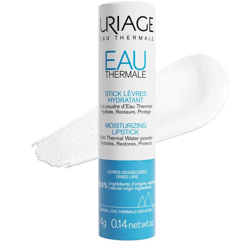 Uriage Eau thermale О'термаль Увлажняющий стик д/губ Стик 4 гр