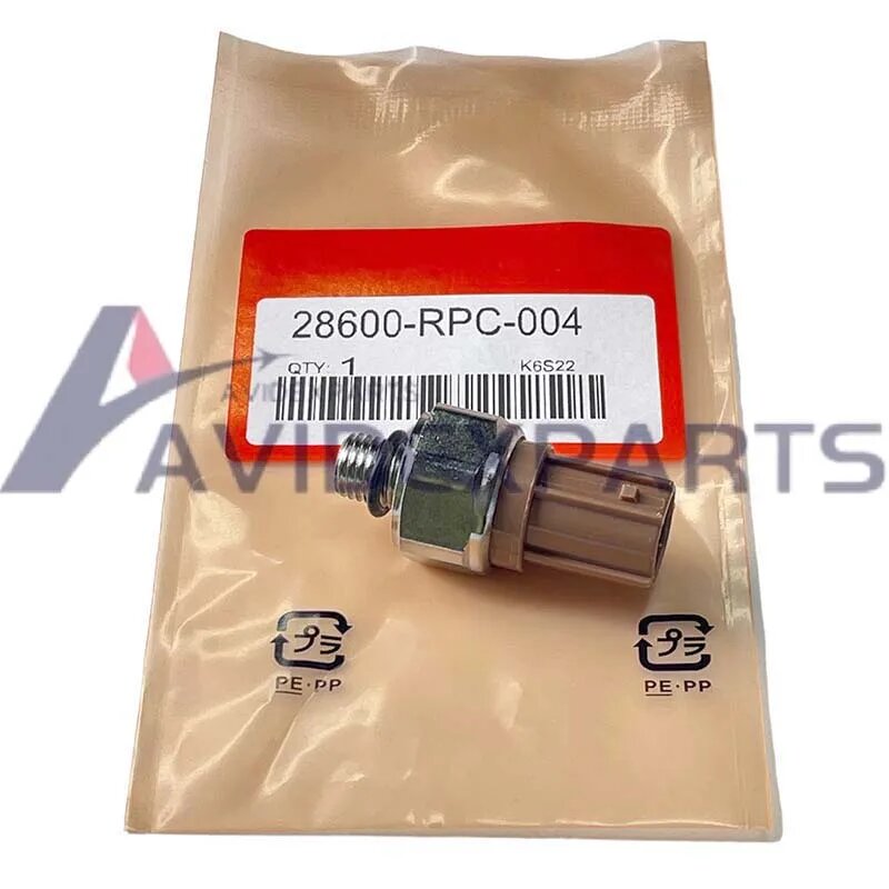 28600-RPC-004 для honda civic, сменный переключатель датчика давления, пластиковый металлический датчик давления масла