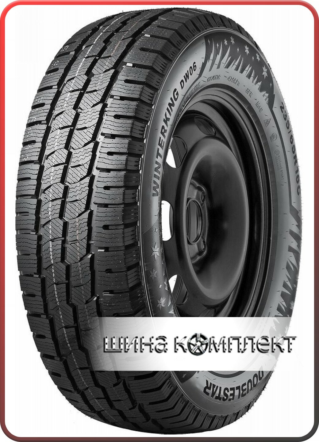 Автомобильная шина DoubleStar DW06 215/70 R15 109R зимняя для легкового автомобиля