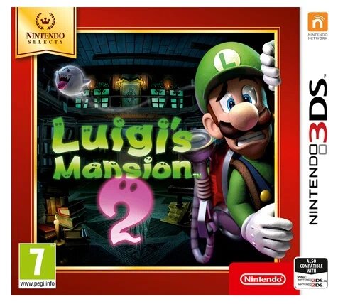 Игра Luigi's Mansion 2, русская версия, 3DS, картридж, Nintendo 3DS