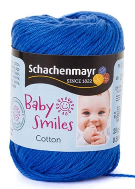 Cotton /Коттон/ пряжа Schachenmayr Baby Smiles, MEZ, 9807350 (01069, *, aqua (вода), голубой)