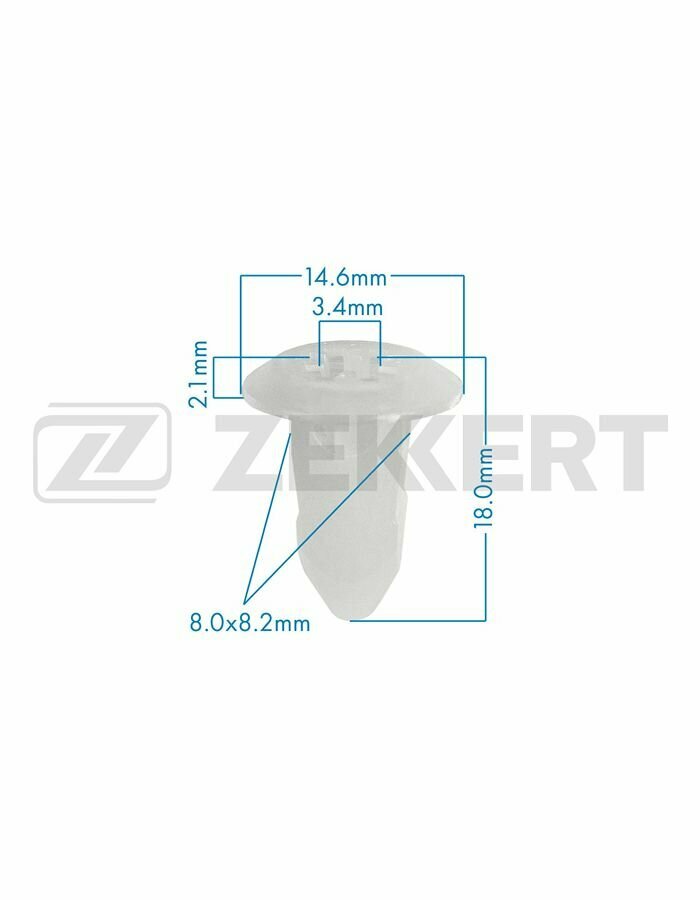 Клипса крепежная VAG (цена за 10 шт.)
