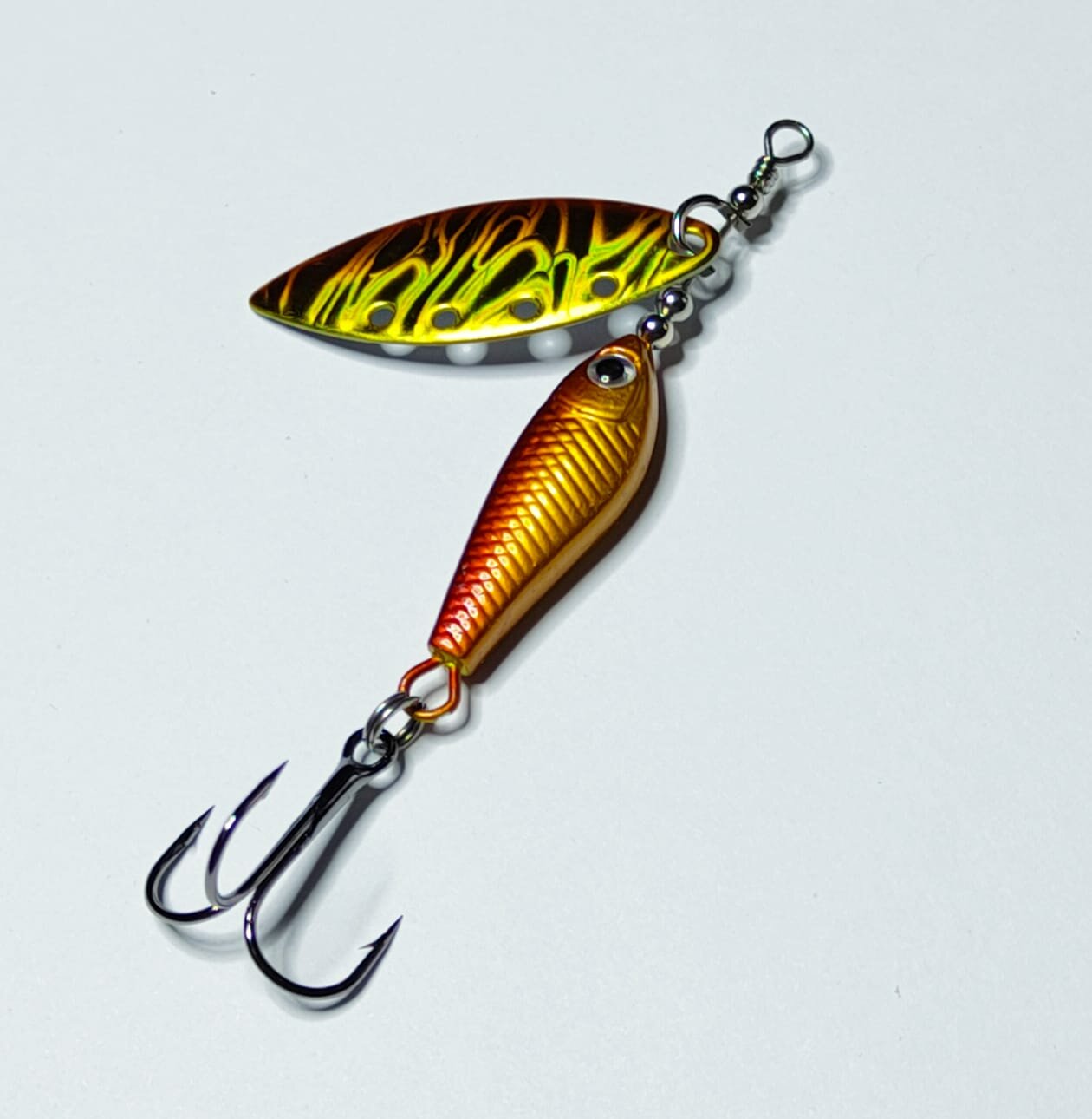 Блесна вращающаяся Silver Creek (Grows Culture) 21 гр. на судака, на щуку, форель, окуня, голавля, жереха. #721