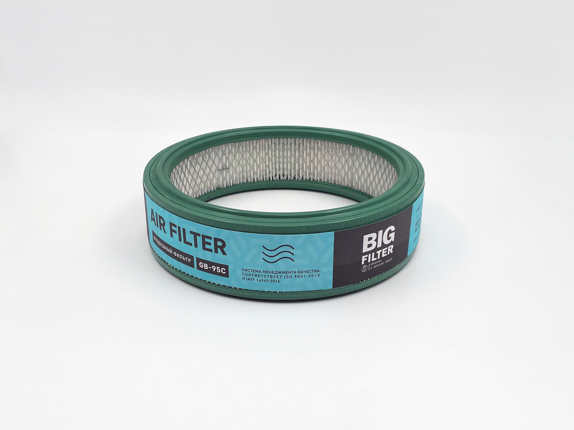 Фильтр воздушный ВАЗ 2101-2107, ВАЗ 2108-21099, ВАЗ 2110, Нива 21213 (карбюратор) BIG FILTER GB-95C / 2101-1109100