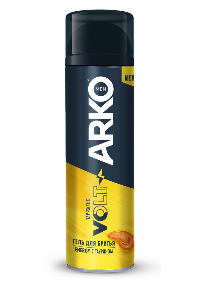 Arko Men Volt Energy Гель для бритья "с таурином" 200 мл.